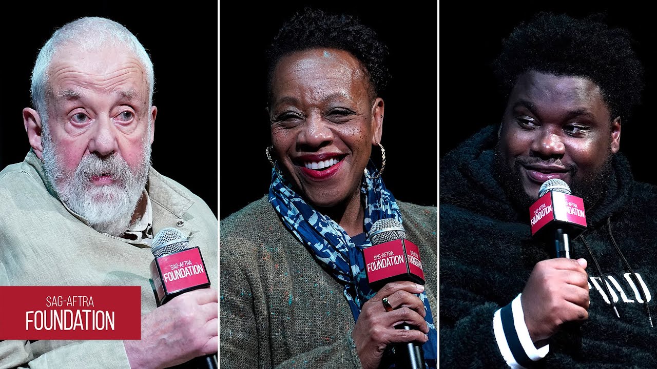 Mike Leigh, Marianne Jean-Baptiste and Tuwaine Barrett for ‘Hard Truths ...