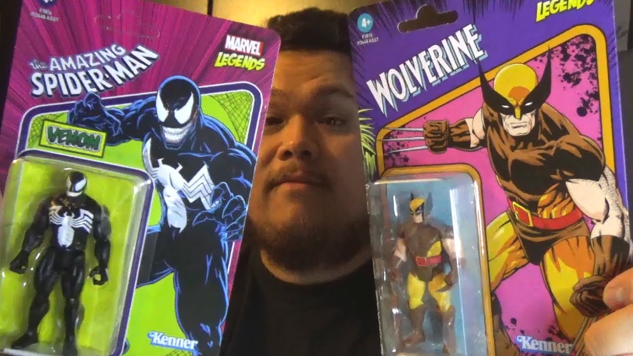 Marvel Legends "Retro" Wolverine & Venom from Dollar Store - YouTube