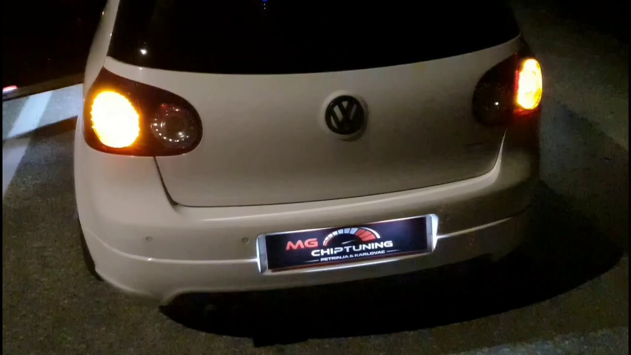 Golf 5 GTI (Edition 30) - Pops and Bangs (by MG.Chiptuning) - YouTube