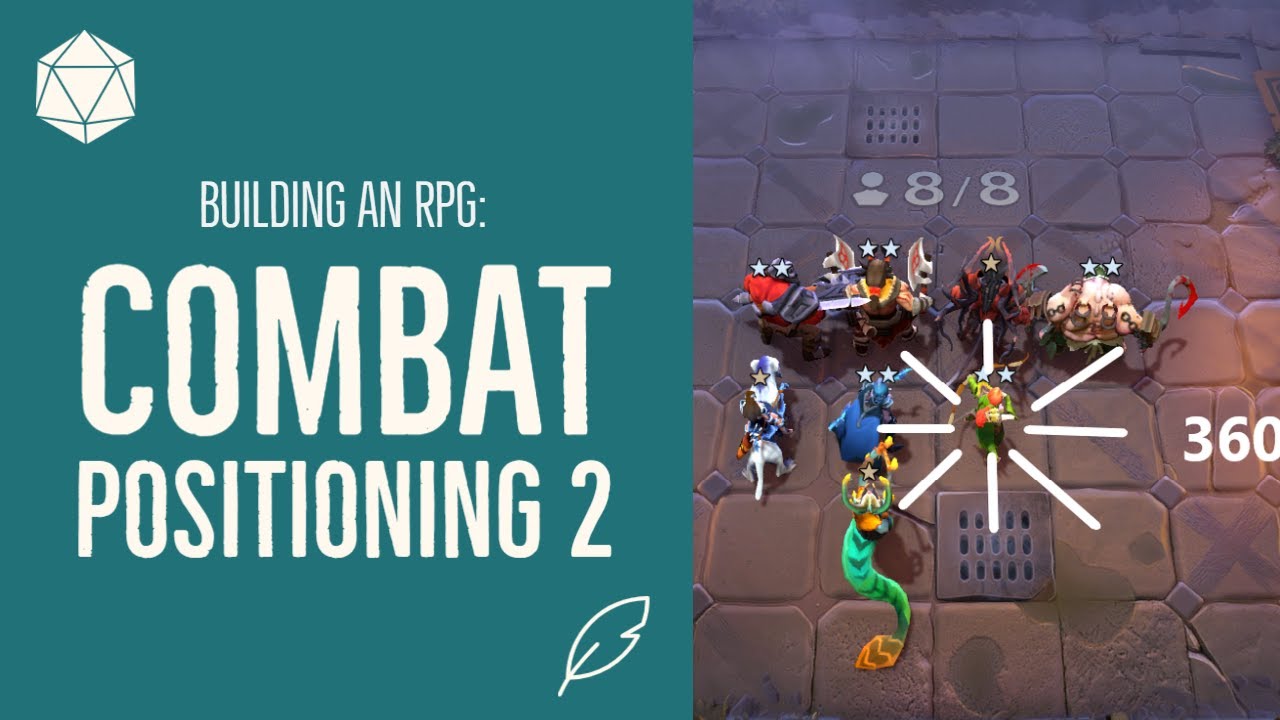 Building an RPG: Combat Positioning 2 - YouTube