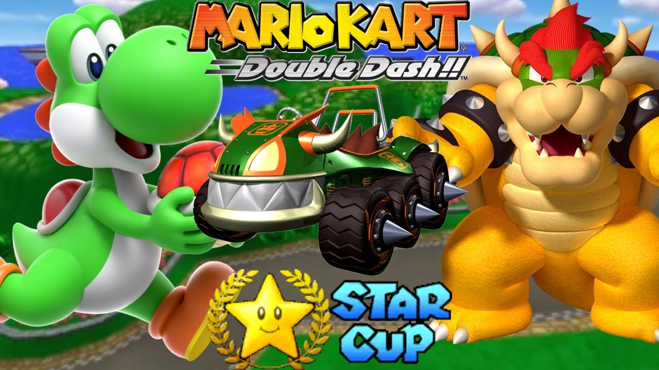 Mario Kart Double Dash Star Cup 150cc (Yoshi & Bowser) - YouTube