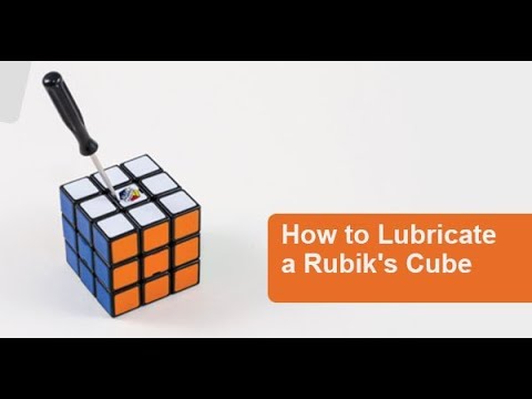How to lube a cube - YouTube