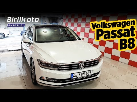 Volkswagen Passat B8 // Gizli Özellik, Cam Filmi, Krom Aksesuar, Özel Beden Koltuk Kılıfı