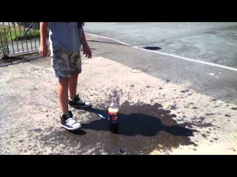 Mentos and come challenge