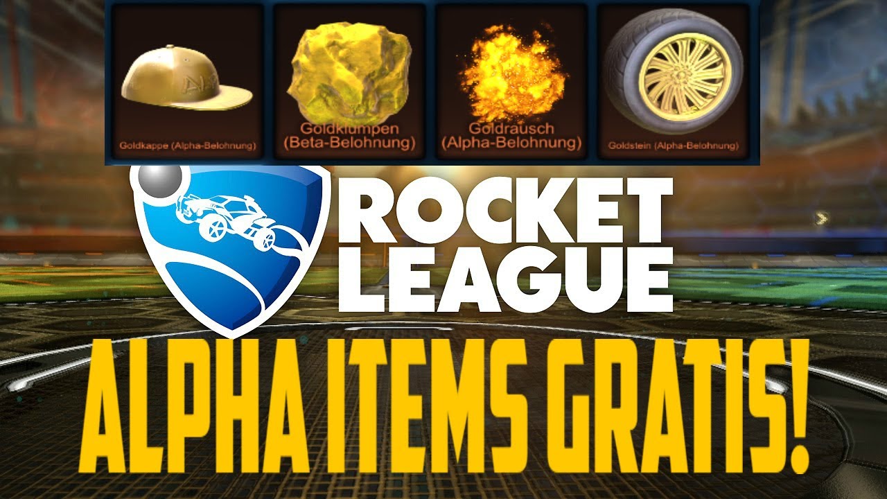 COMO OBTENER ALPHA ITEMS EN ROCKET LEAGUE!! I El Gabri - YouTube