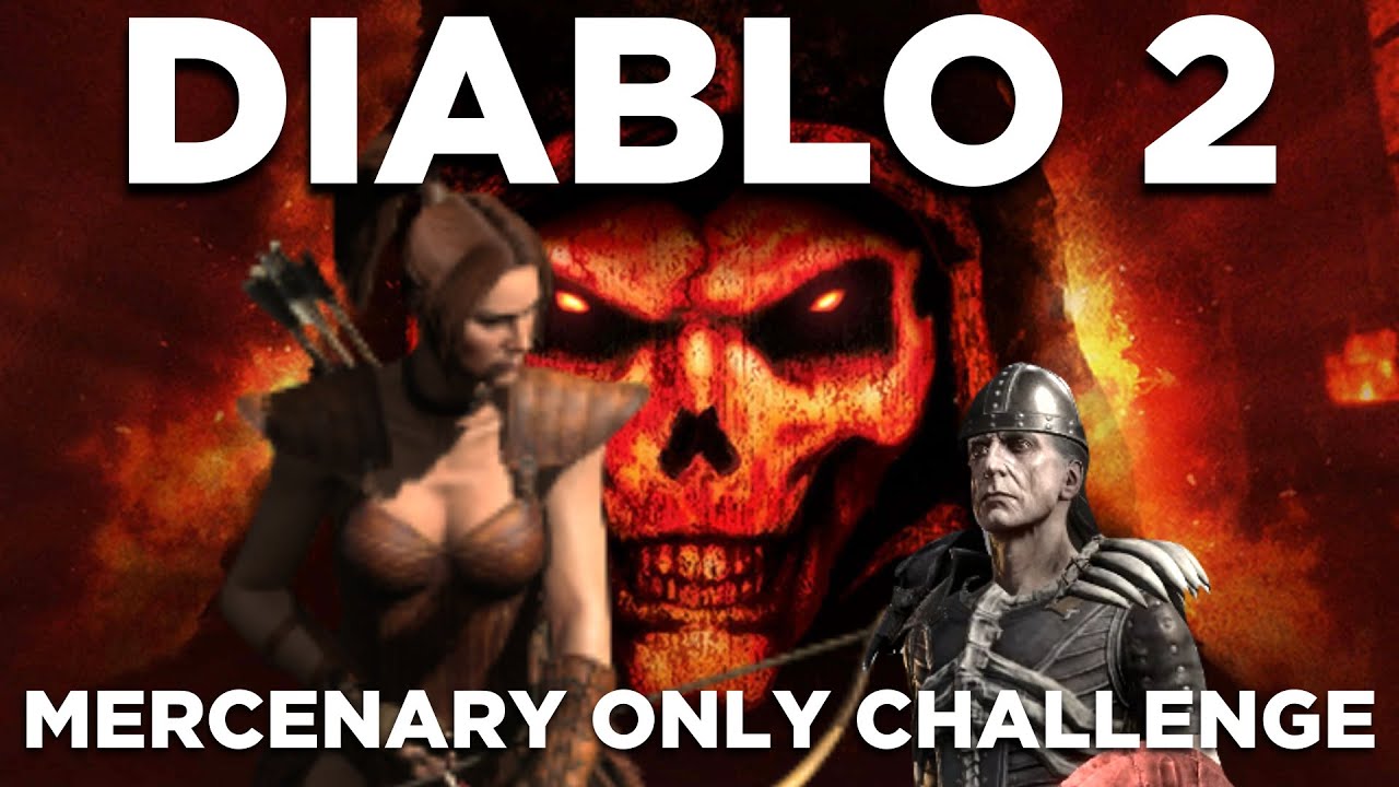 Diablo 2 SECRET CHALLENGE RUN DAY 2: BIG STICK MAN UNLOCKED - YouTube