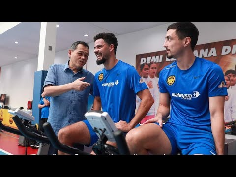 Sesi Latihan Hari Kedua Kem Latihan Pusat Skuad Harimau Malaya di Wisma ...