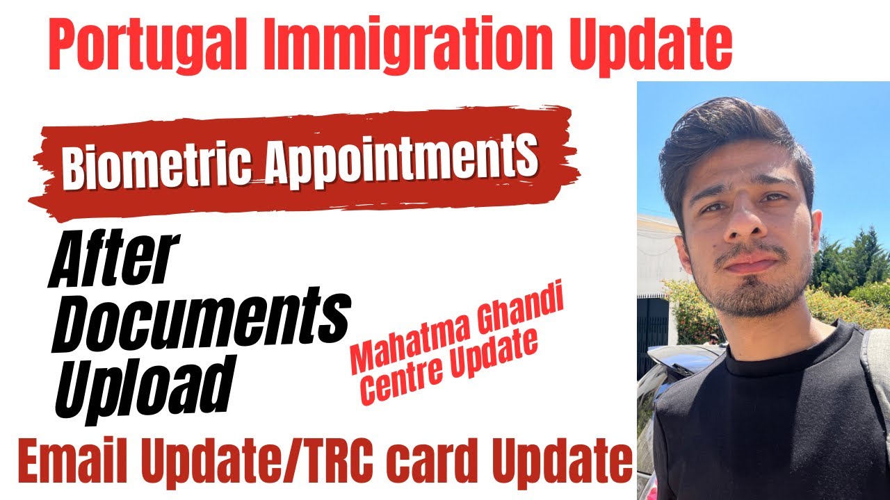 Portugal Biometric Appointment Update | Portugal Card Update | Email ...