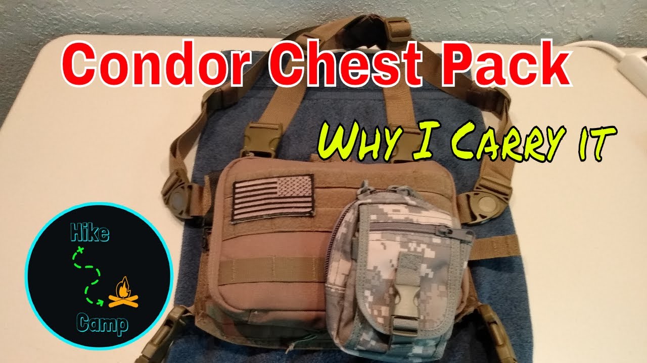 Condor Chest Pack Why I carry I Carry It - YouTube