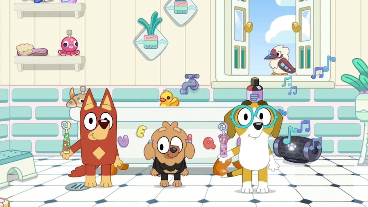 Bluey: Tooth Brushing 🪥 12 - YouTube