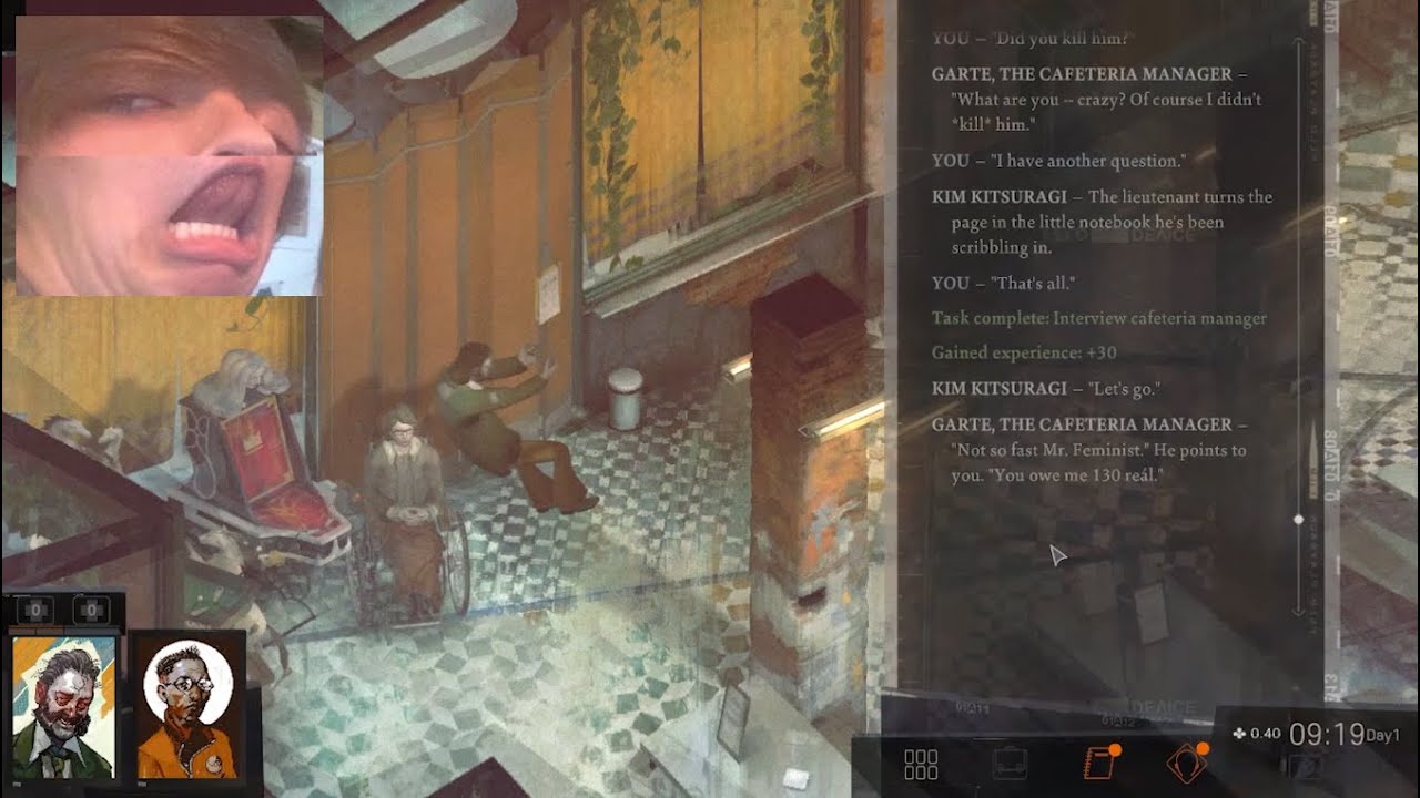 Disco Elysium #4 - Garte & Gardener - YouTube