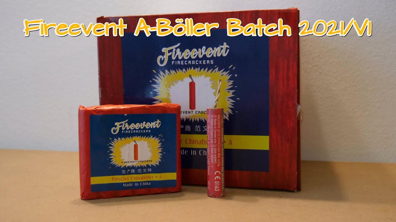 Fireevent A - Böller Batch 2021/V1 - YouTube
