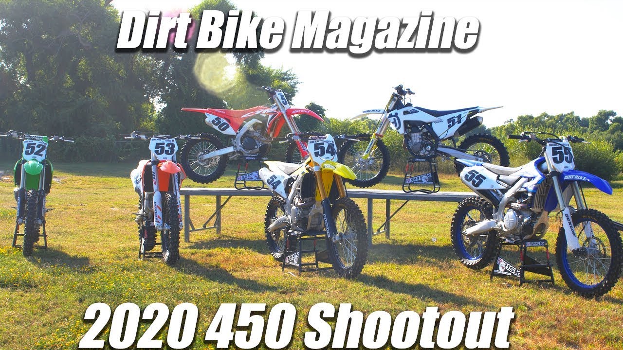 2020 450 Shootout - Dirt Bike Magazine - YouTube