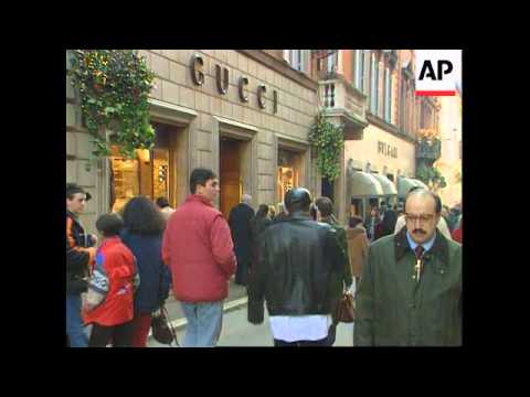 Italy - Prince Rainier and Prince Albert shop - YouTube
