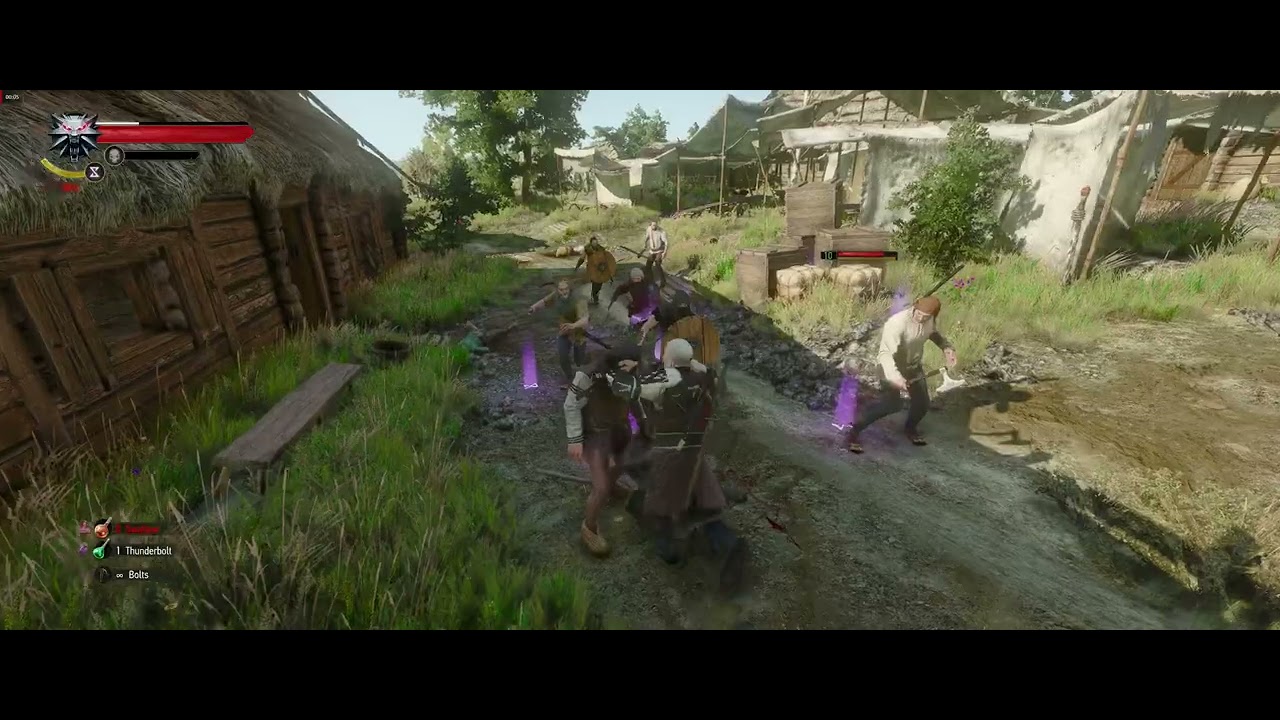 Witcher 3 | Mod: Attack Bending - YouTube