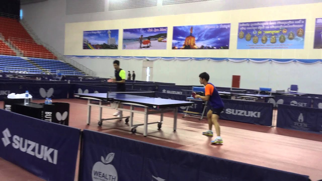 Joo se Hyuk Warm Up Table Tennis 2015 - YouTube