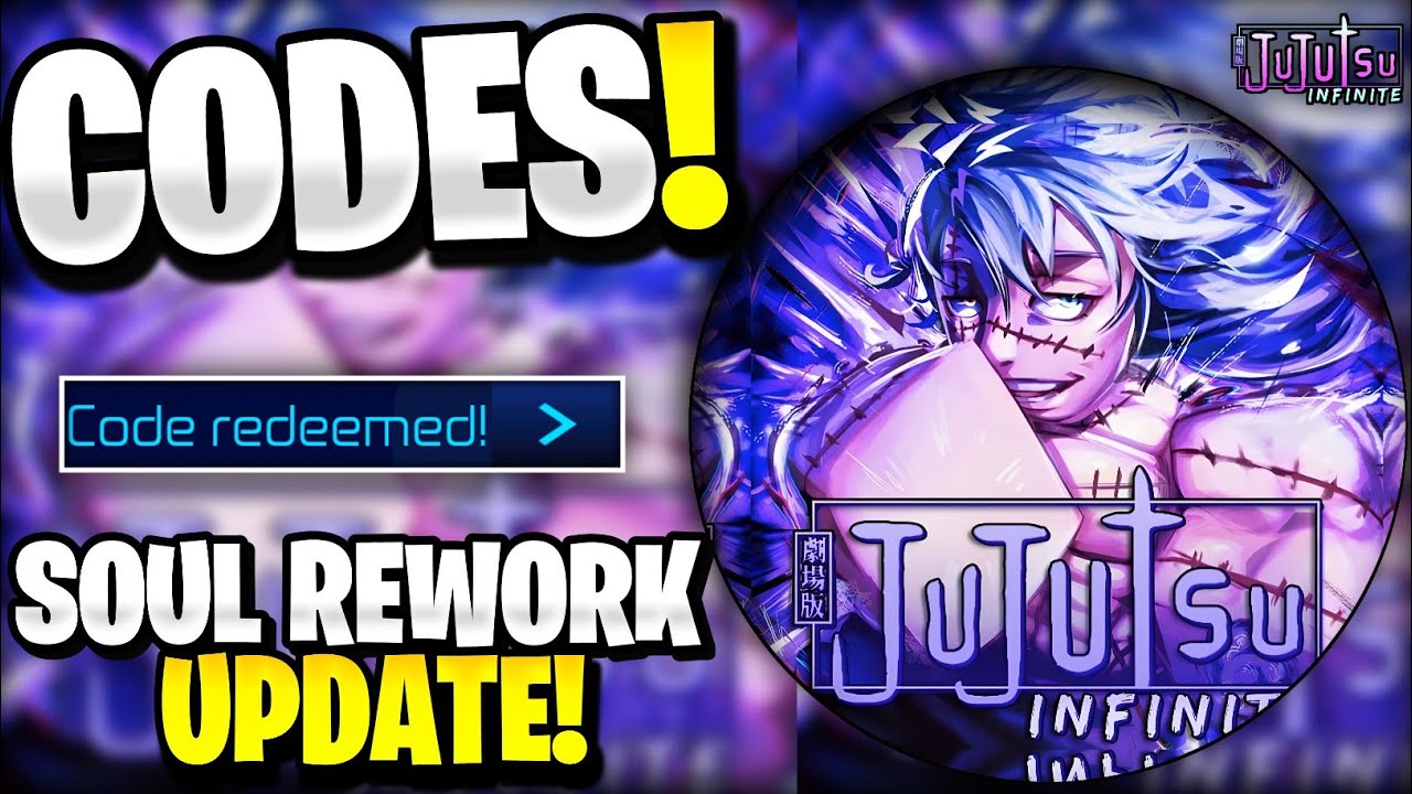 🤯*NEW* All Working SOUL REWORK UPDATE CODES FOR JUJUTSU INFINITE ...