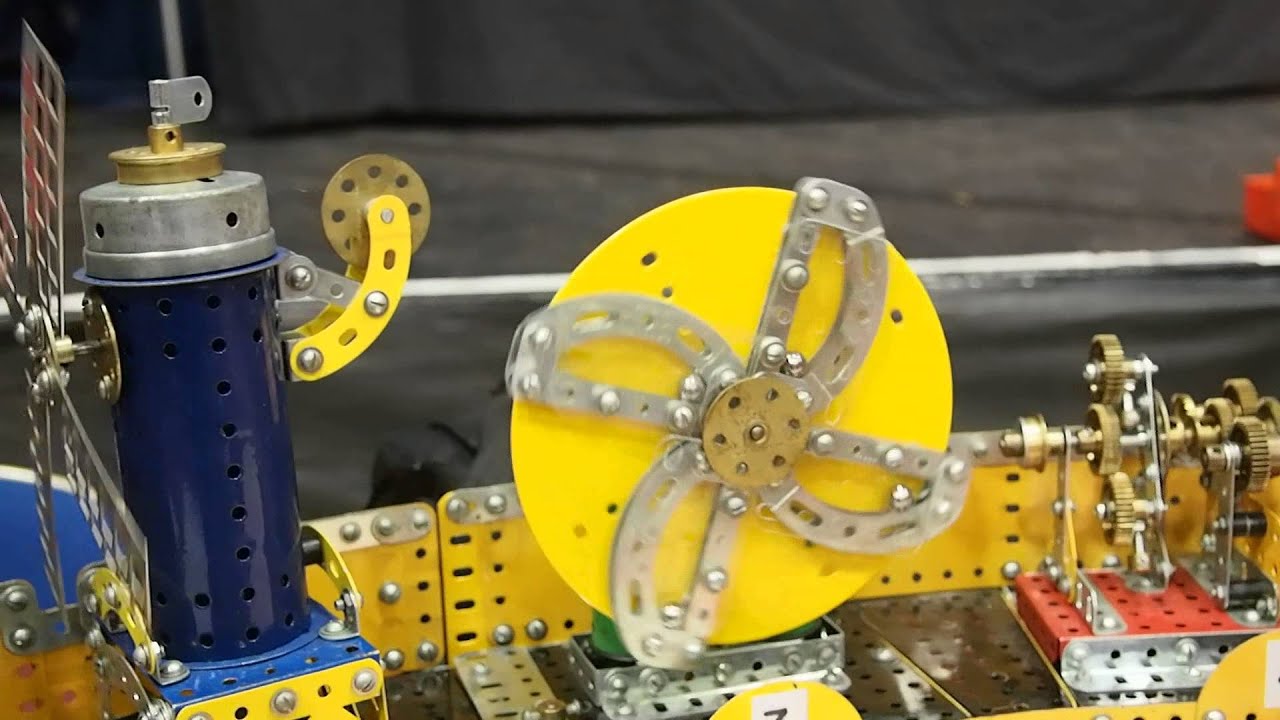 Meccano models of perpetual motion machines by Rob Mitchell - YouTube