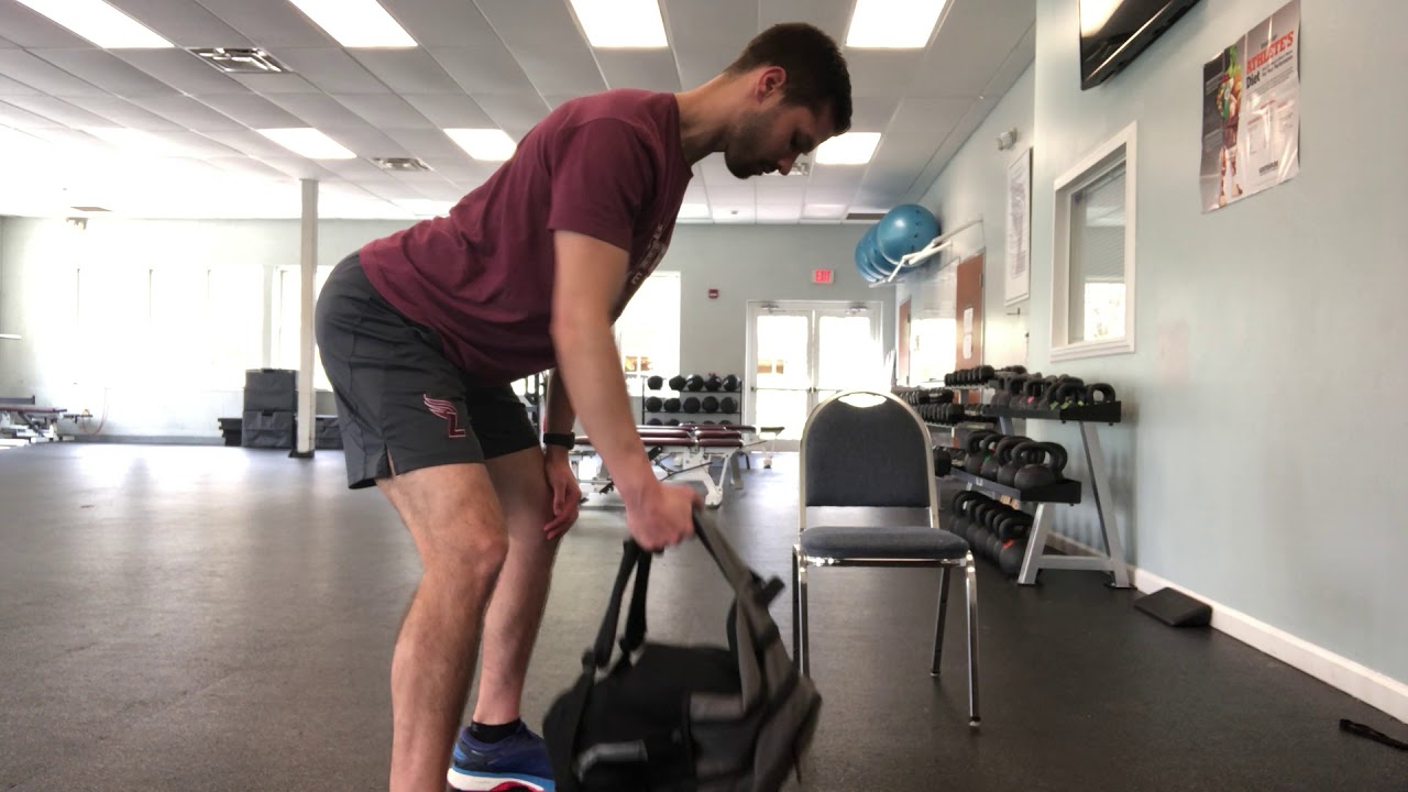 Single Arm Backpack Row - YouTube