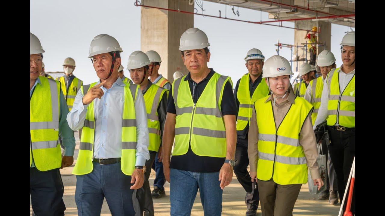 His Excellency Khuong Sreng, His Excellency Kong Vibol Visited GDT site ...