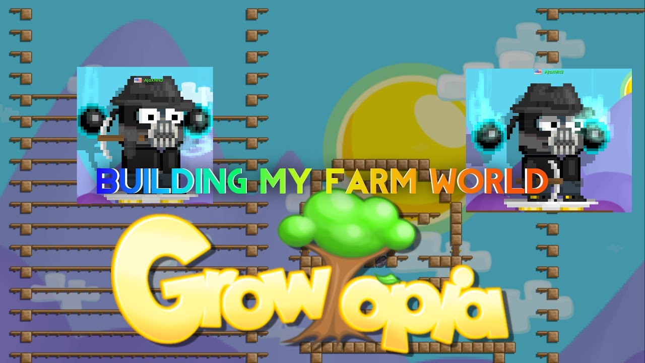Building My Farm World[Growtopia] - YouTube