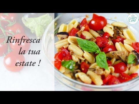 La pasta dell'Estate 😍 pasta fredda al profumo di melanzane - YouTube