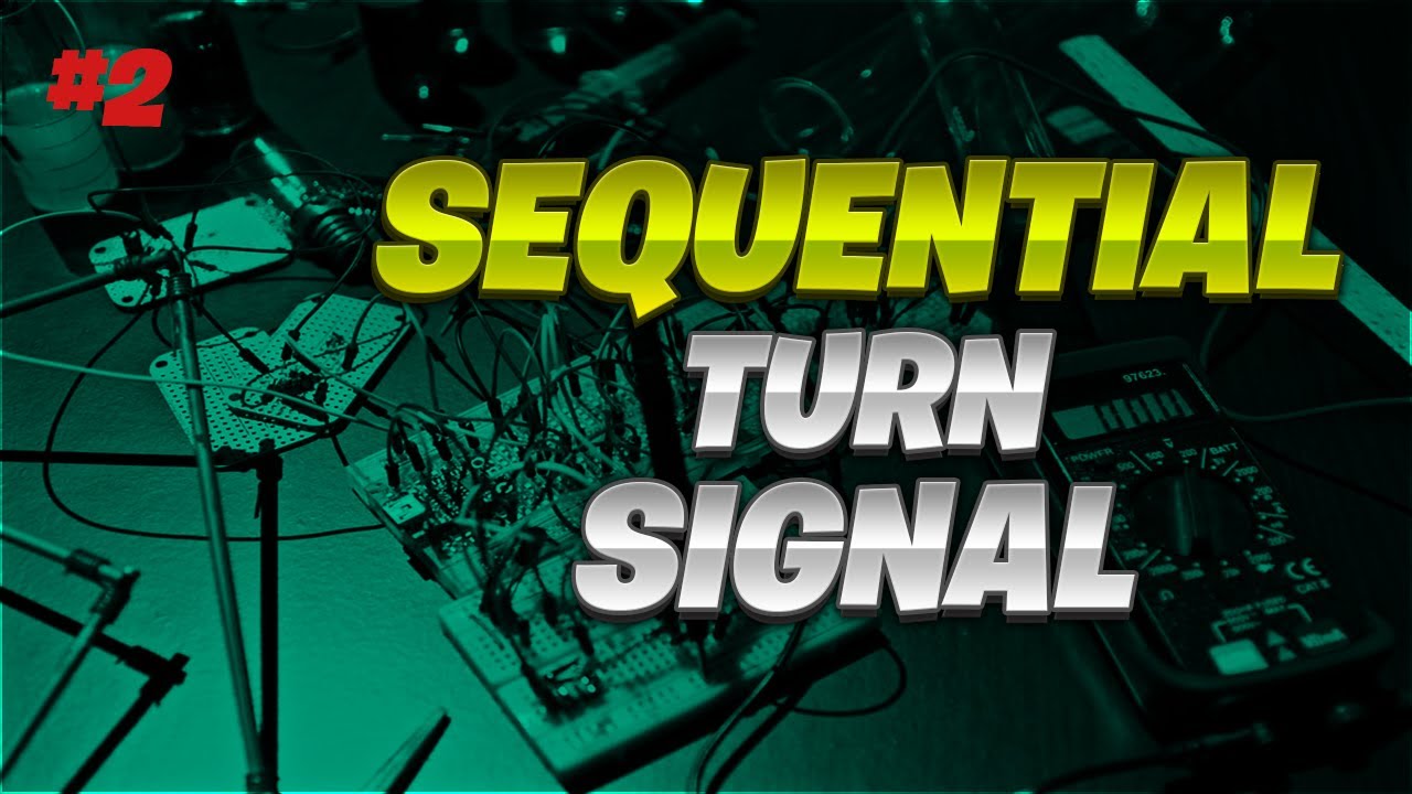 DIY Dynamic/Sequential Turn Signal Circuit, Sequential Driver Schematic ...