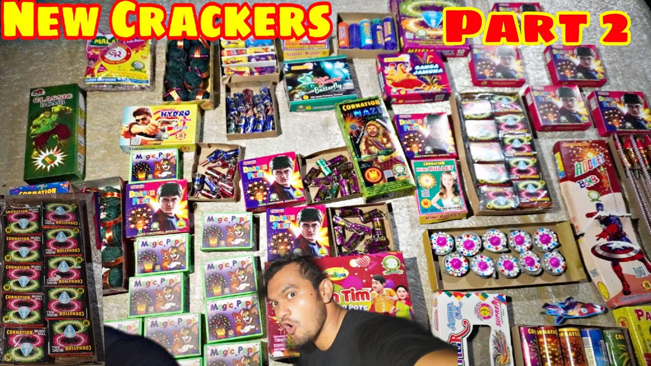 Unique crackers testing part 2 | Diwali fireworks 2023 | Different ...