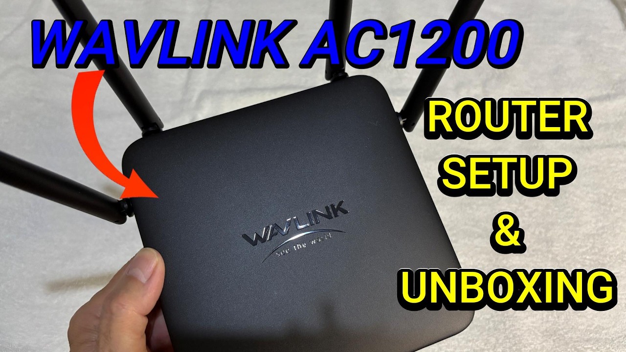 Wavlink AC1200 WiFi Router – Unboxing, Full Setup | Complete Beginner ...