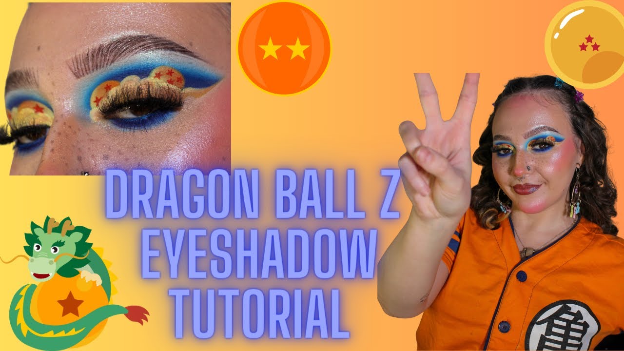 Dragon Ball Z Eyeshadow Tutorial itszaybaybay recreation - YouTube