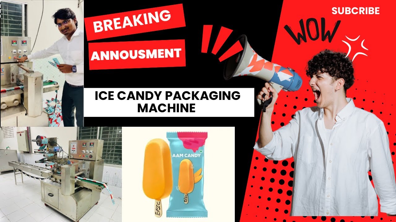 Ice cream candy packaging , kulfi packaging machine ice cream ...