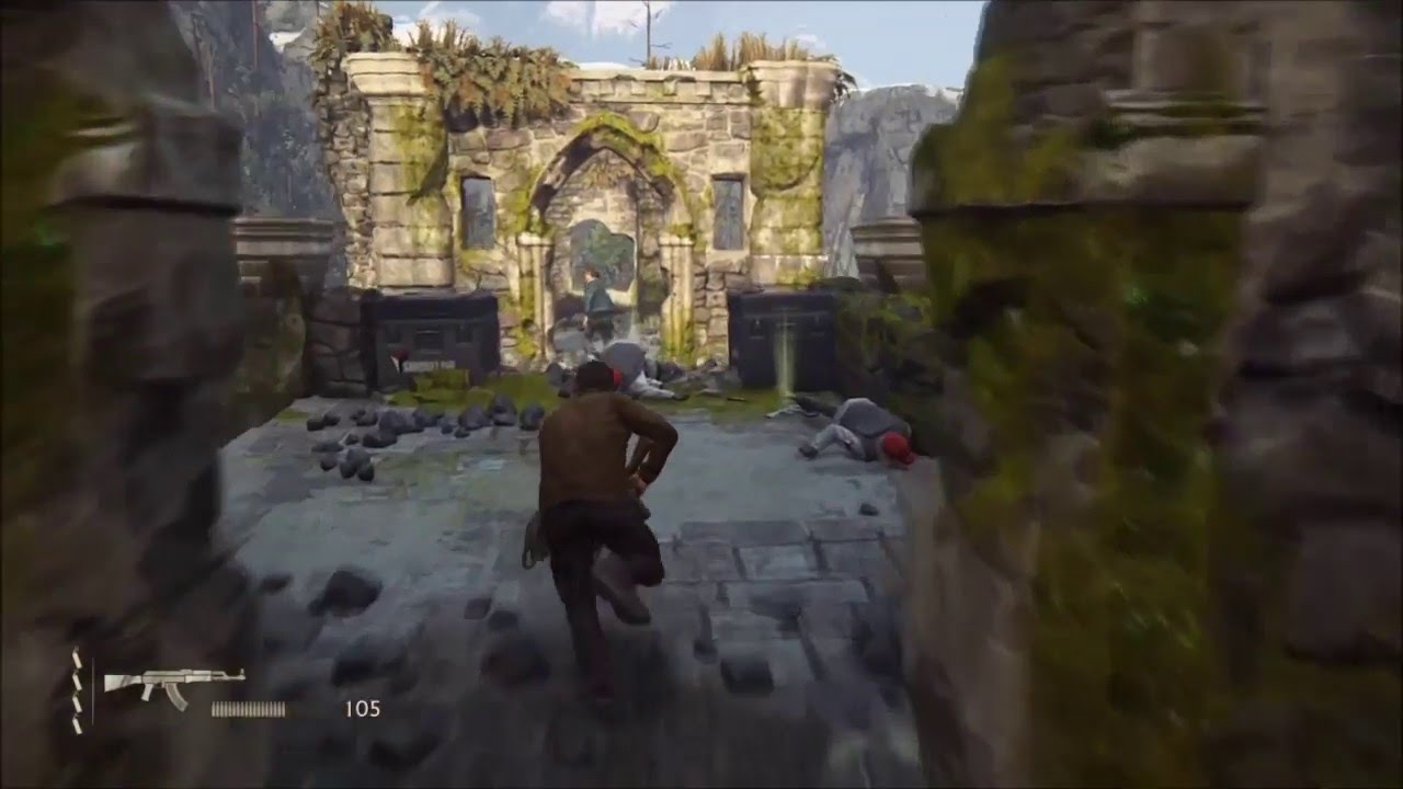 Uncharted 4 Combat and Stealth Gameplay [ Hard ] - YouTube