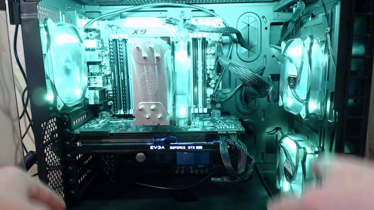 My new PC build Intel I7-5820K - YouTube