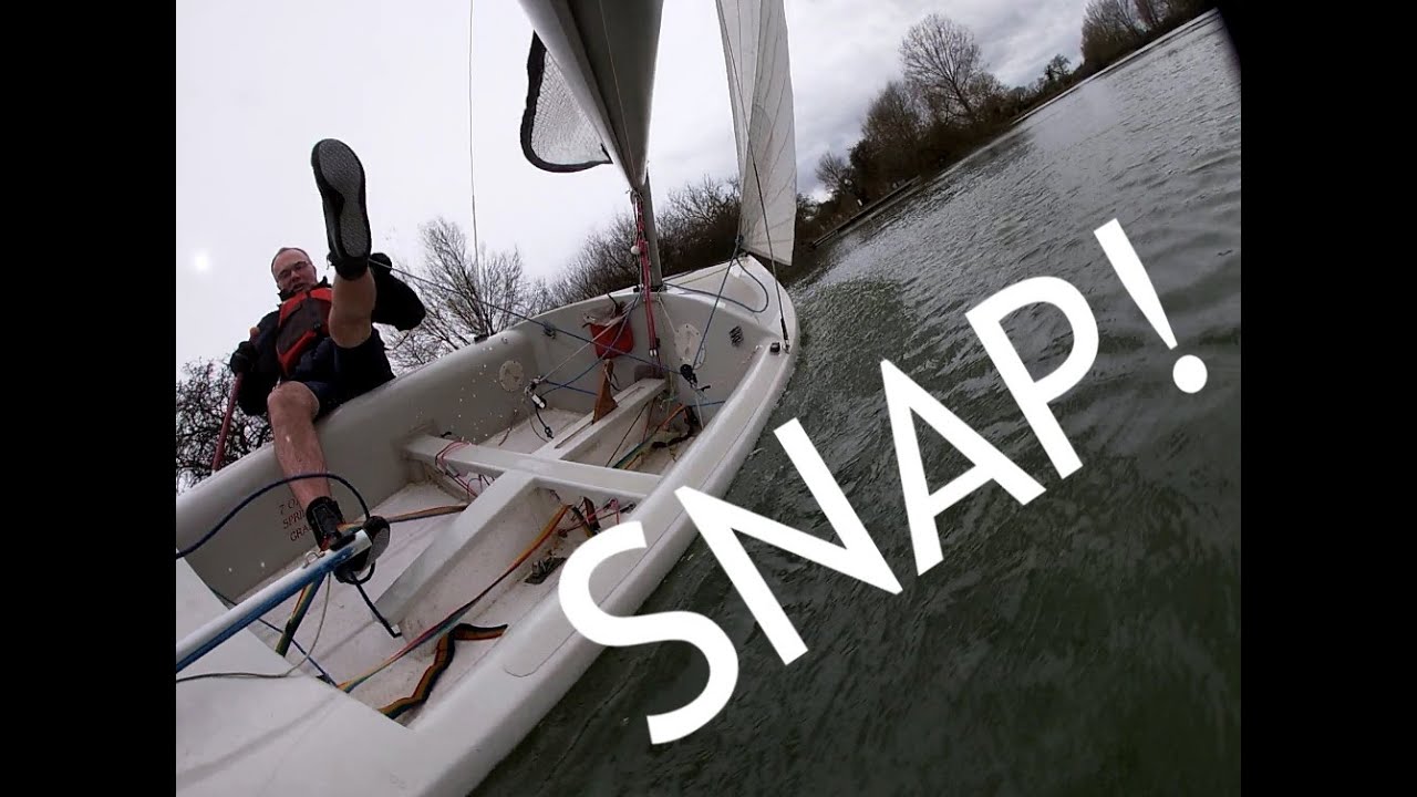 First sail out of lockdown in single-handed Graduate dinghy, Thames in ...