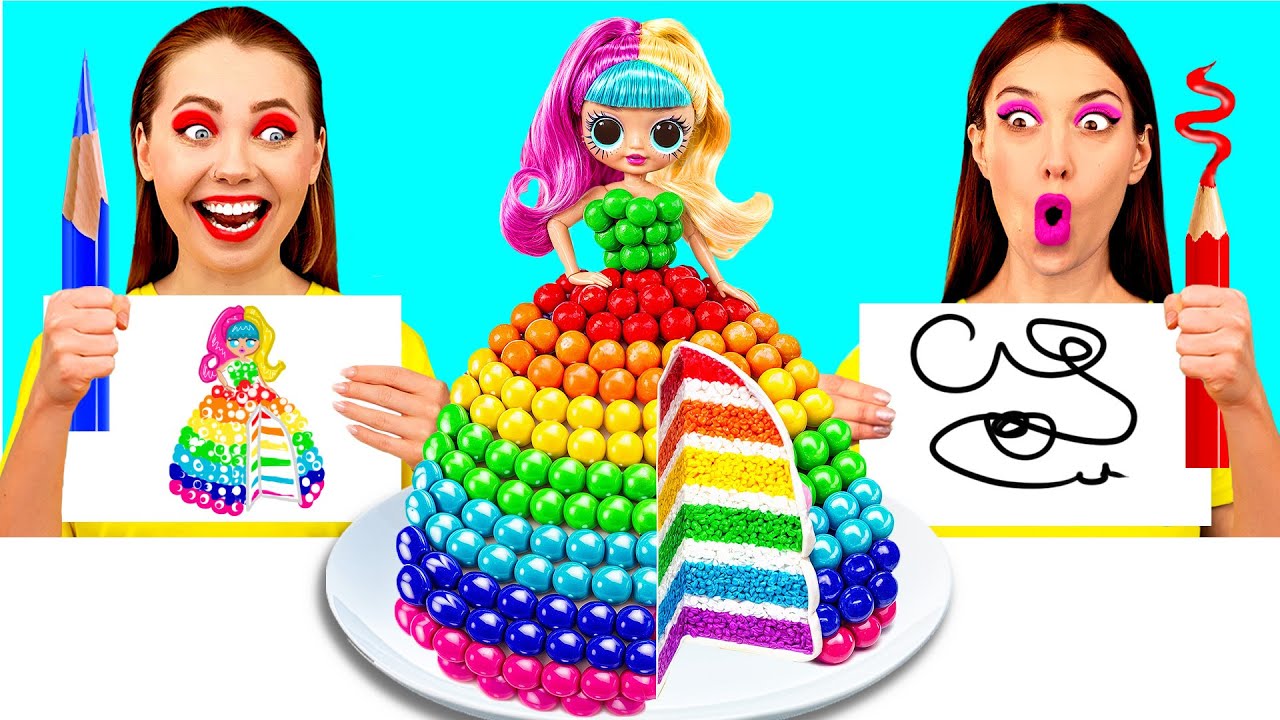 Who Draws it Better Take The Prize | Drawing Hacks by MeMeMe Challenge ...