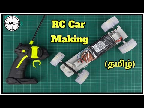 How To Make RC Car Simple Steering | தமிழ் | Easy Steps | - YouTube