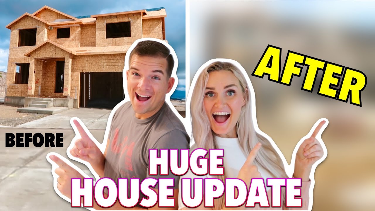 🏡 OUR FIRST HOME IS ALMOST DONE! HUGE PROGRESS 👷 BUILDING A NEW HOUSE ...