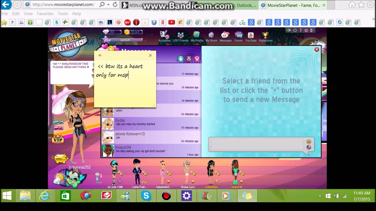 how to make a heart for msp - YouTube