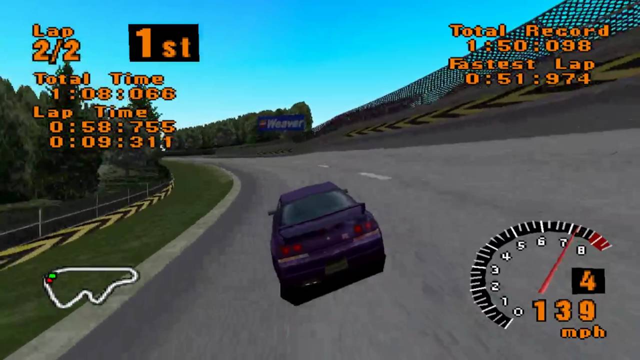Gran Turismo 1 HD Gameplay (PS1 - PCSXR Widescreen GTE Hack) - YouTube