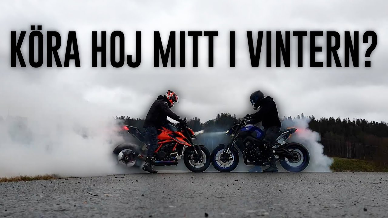 Går det köra motorcykel mitt i vintern?? - Motovlog - YouTube