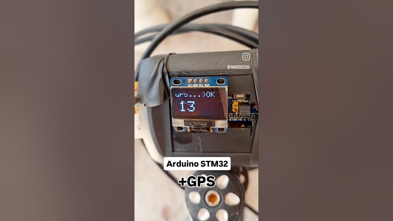 ArduinoSTM32+GPS 2 (stm32f103cb) #trending - YouTube