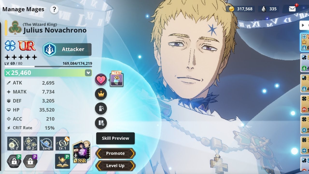 The wizard king 👑 | JULIUS NOVACHRONO Ultimate and skill review - YouTube