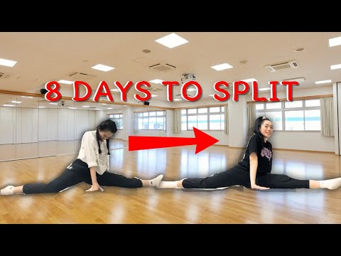 8 DAYS TO GET SPLIT