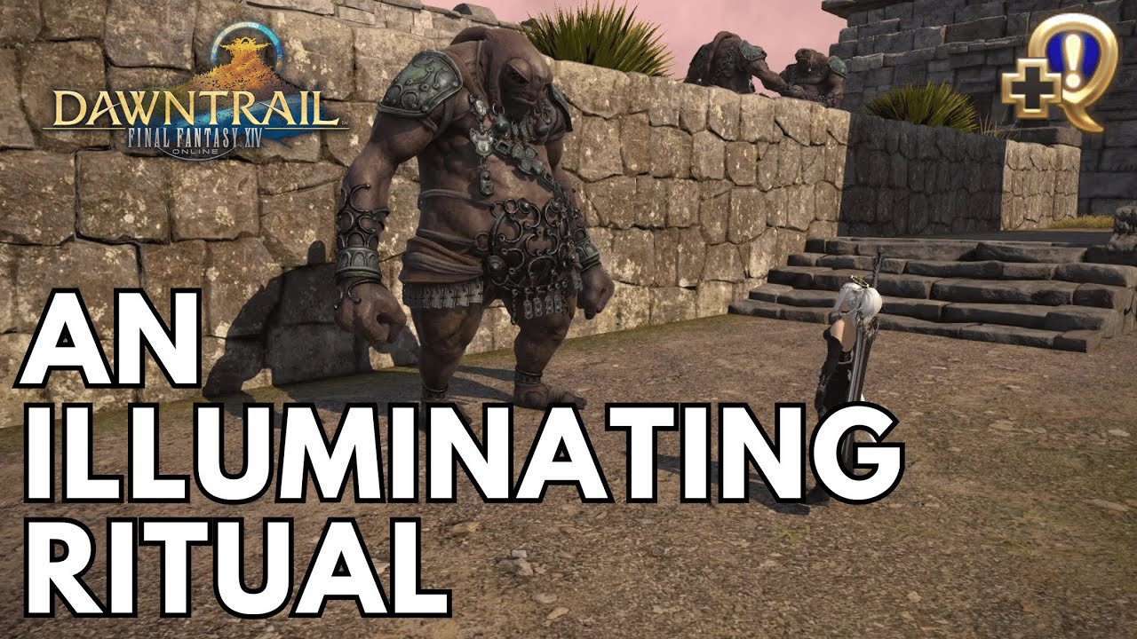 'An Illuminating Ritual' Side Quest | FFXIV Dawntrail (Urqopacha Aether ...