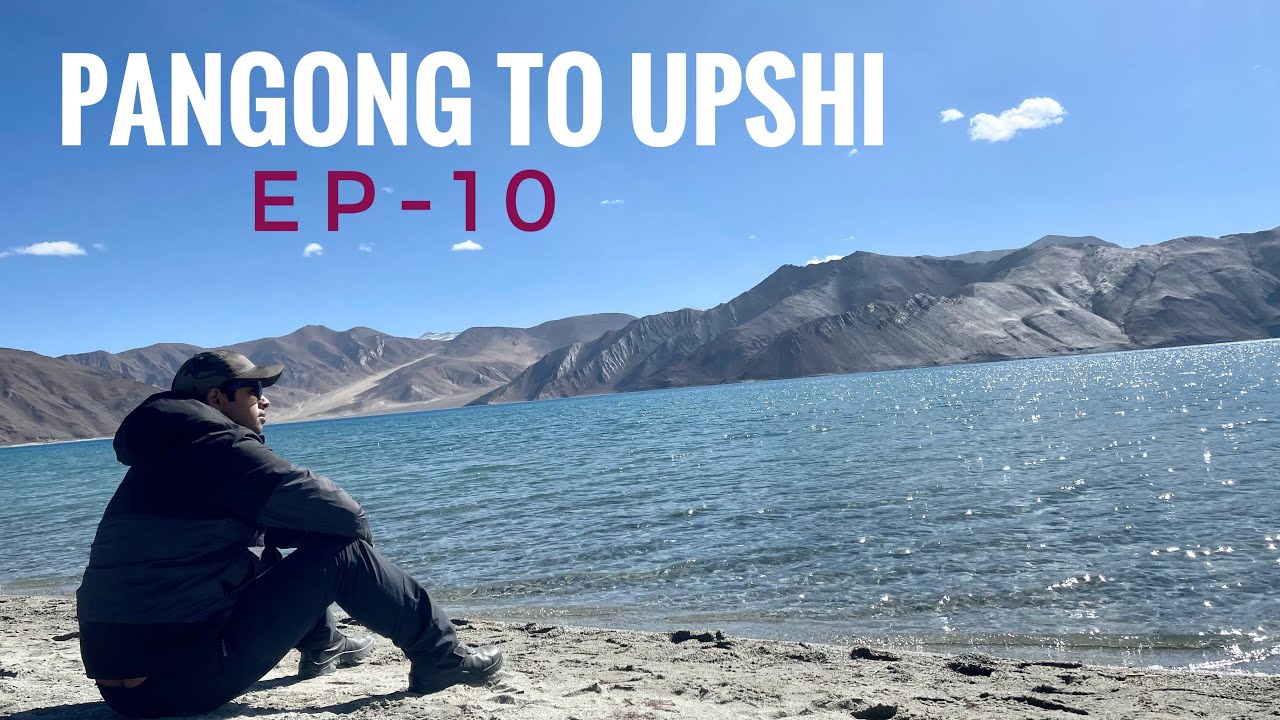 Pangong Lake to Upshi | Ladakh Bike Trip Episode 10 #lehladakh - YouTube