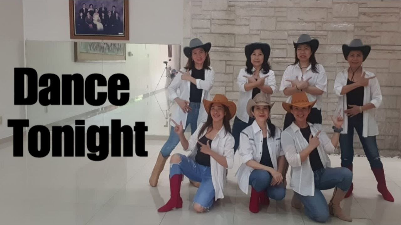Dance Tonight Line Dance (demo & count) - YouTube