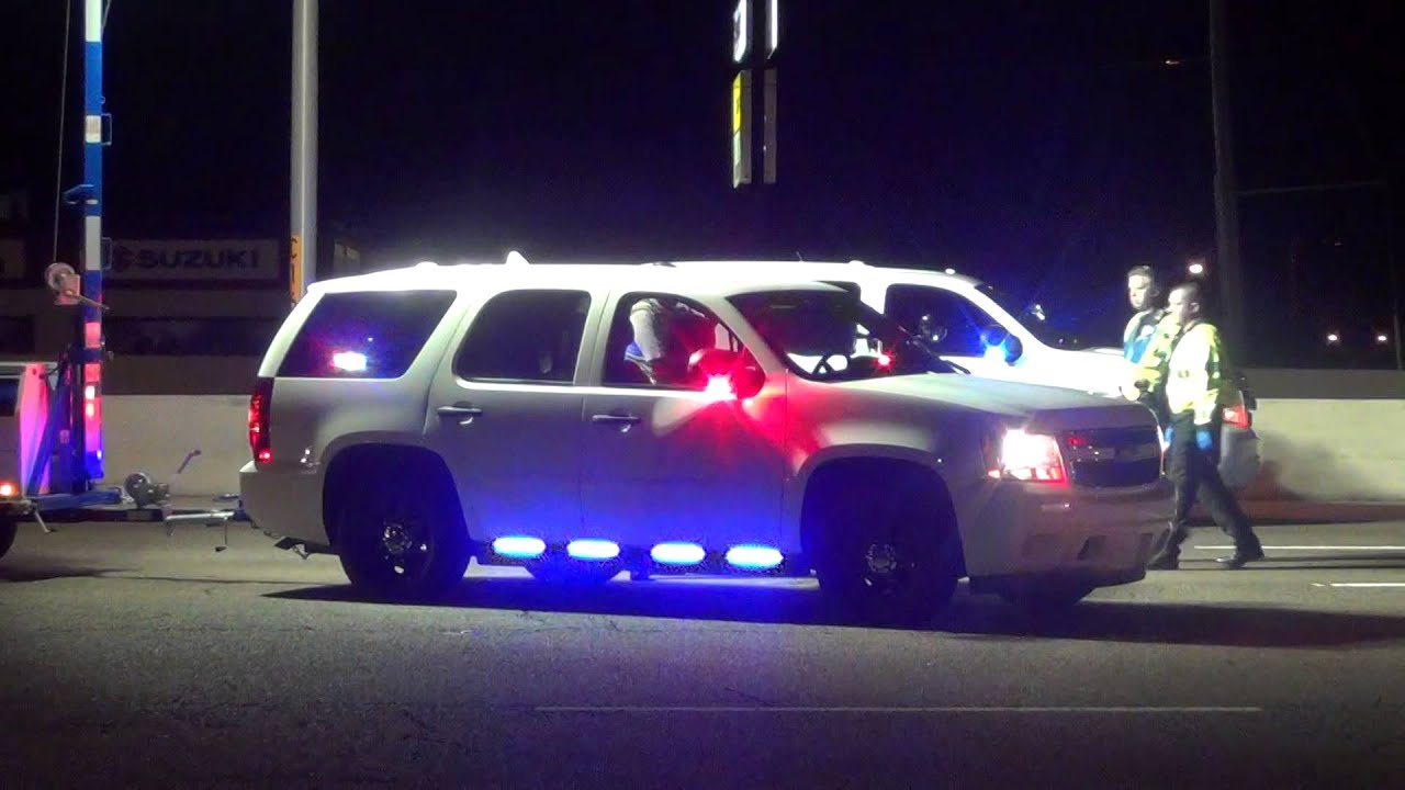 Largo Police SUV Lots Of LED Lights - YouTube
