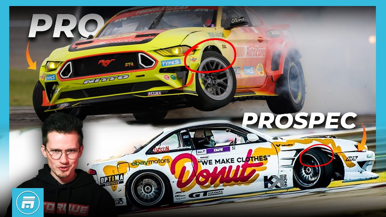 What's The Difference Between Pro & Prospec Drifting? - YouTube