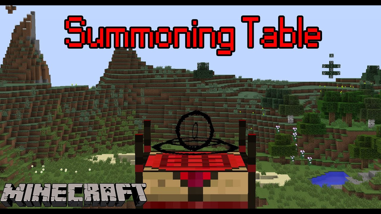 [Presentation de mod] Summoning Table - YouTube