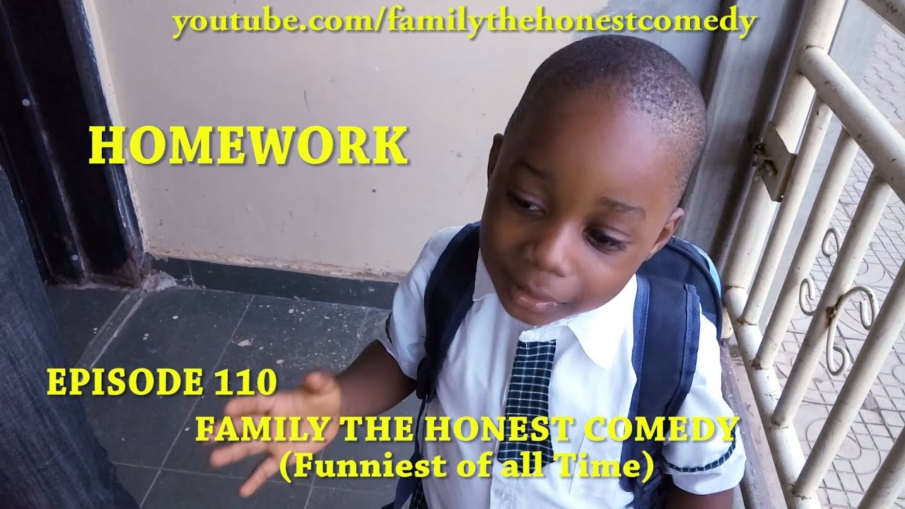 FUNNY VIDEO (HOMEWORK) (Family The Honest Comedy) (Episode 110) - YouTube